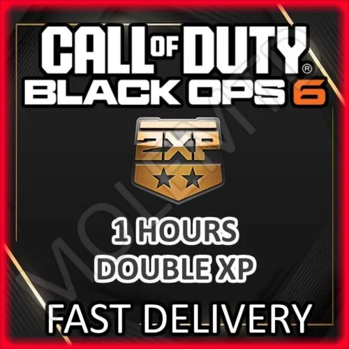 CALL OF DUTY BLACK OPS 6 BO6 1 HOUR DUAL WEAPON + RANK 2XP GLOBAL CODE ...