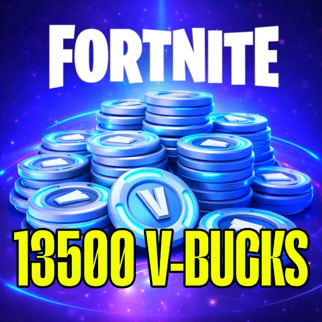 Fortnite 13500 Vbucks Account V-BUCKS - Epic Games Game Account - Gameflip