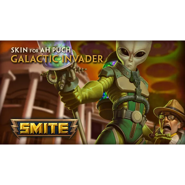 Smite - Star Strike Skin for Neith and Smite Galactic Invader Skin for ...
