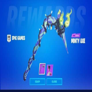 Code | Fortnite Minty Pickaxe - Game Items - Gameflip