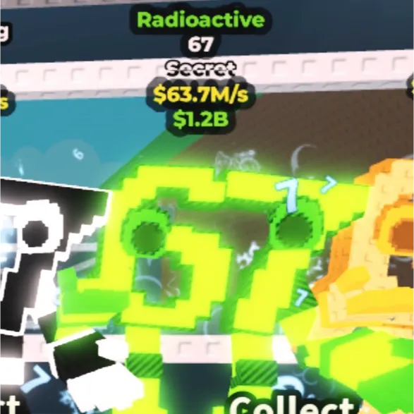 67 RADIOACTIVE - Steal a Brainrot Game Item - Gameflip