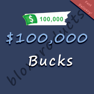 100K Adopt Me Bucks (TRANSFER) - Game Items - Gameflip