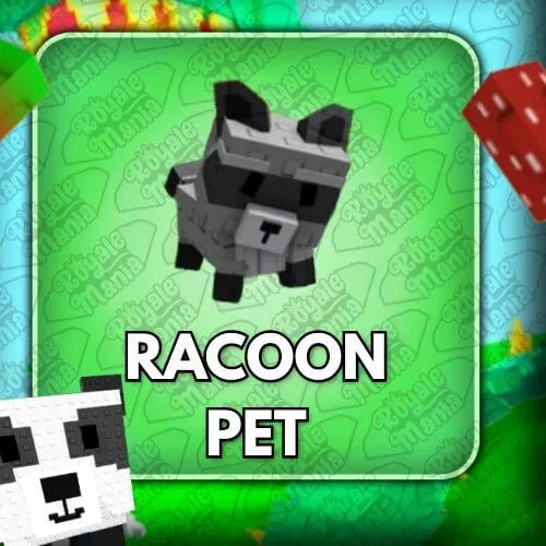 RACOON PET - Grow a Garden - Grow a Garden Game Item - Gameflip