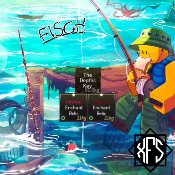 Abyssal+Hexed Relic + Depths Key | Fisch - Game Items - Gameflip