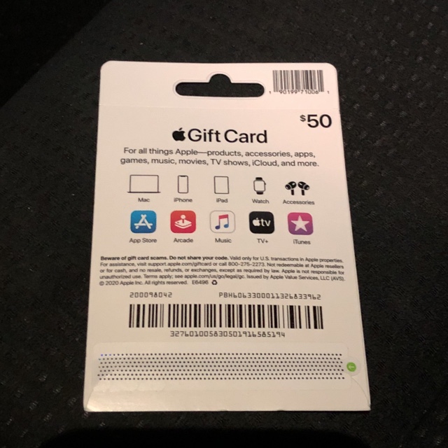 $50.00 iTunes - iTunes Gift Cards - Gameflip