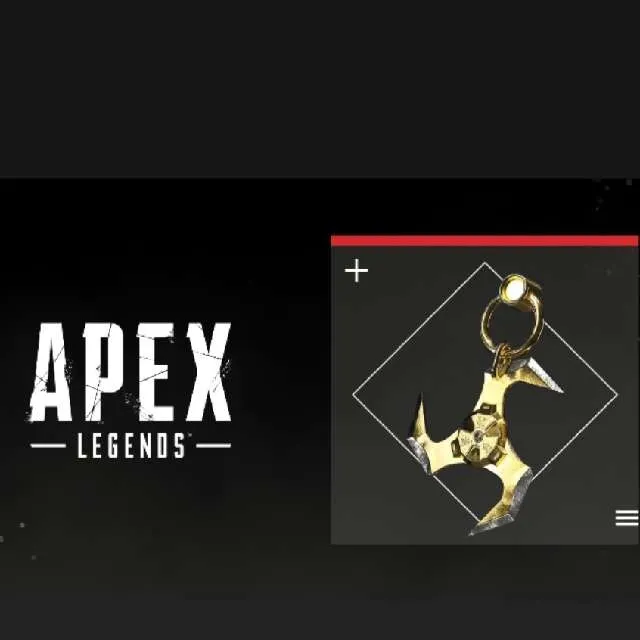 Apex Legends Arc of Gold Weapon Charm - XBox One Games - Gameflip