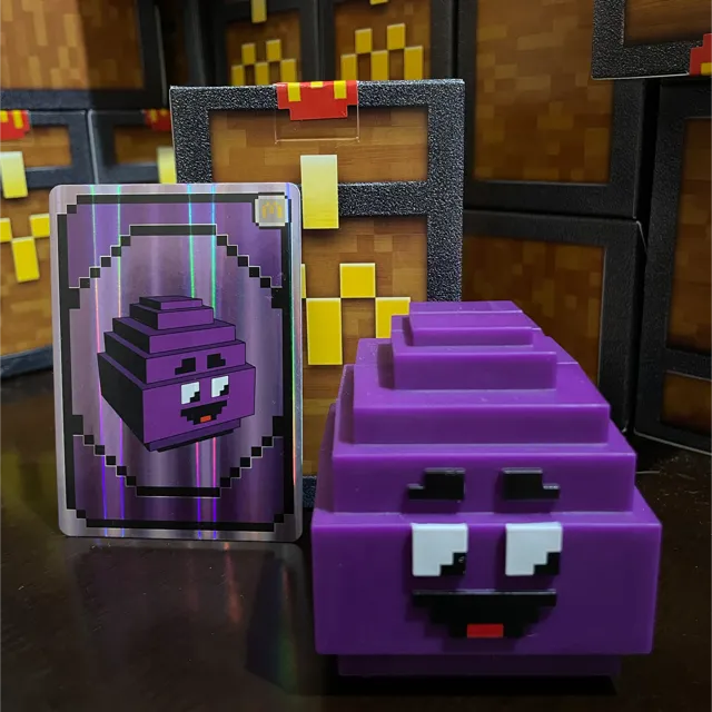 Minecraft GRIMACE EGG Skin Code x McDonald's Collaboration - Minecraft ...