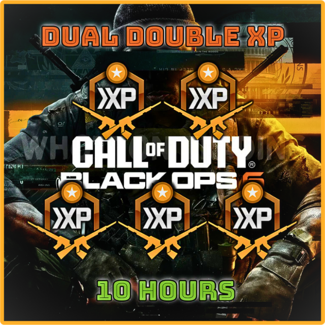 Call of Duty Black Ops 6 - 10 Hour Rank + Weapon Double XP Boost ...