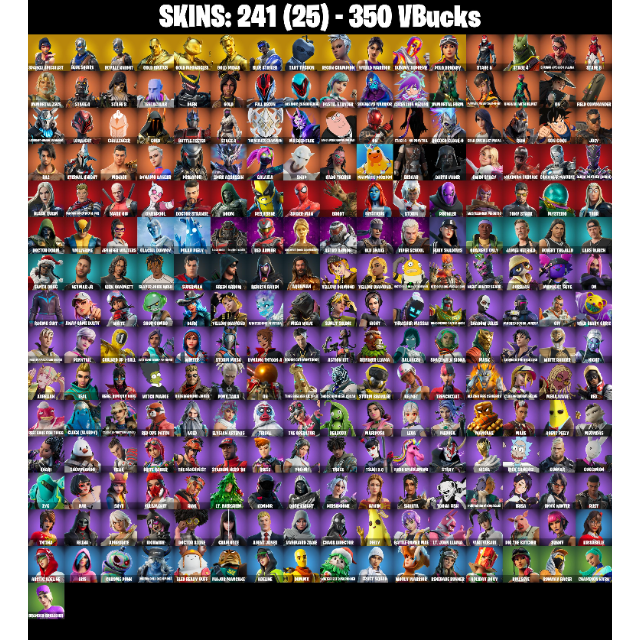 🎮 Fortnite OG Account – 241 Skins | PC/PSN/XBOX | Sparkle Specialist ...