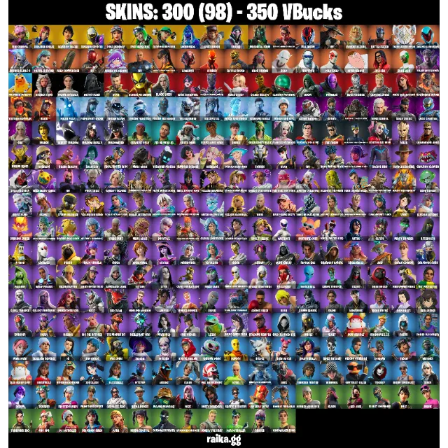 [PC] — 300 Skins | Polo Prodigy, Andromeda, Full Recon | Vivi Chroma ...