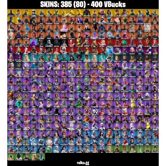 🔥 Fortnite OG Account – 385 Skins | PC/PSN/XBOX | Black Knight ...