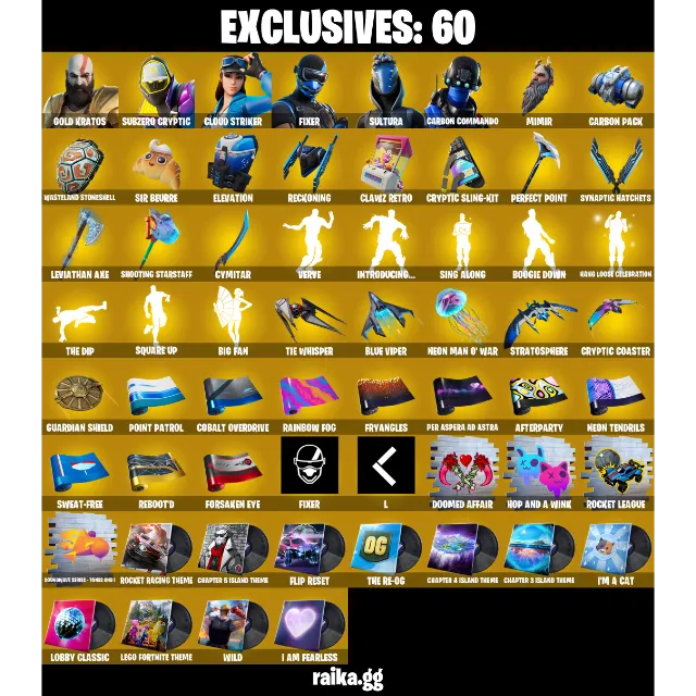 [PC/PSN/XBOX] — 157 Skins | Gold Kratos, Lara Croft (Gold), Black ...