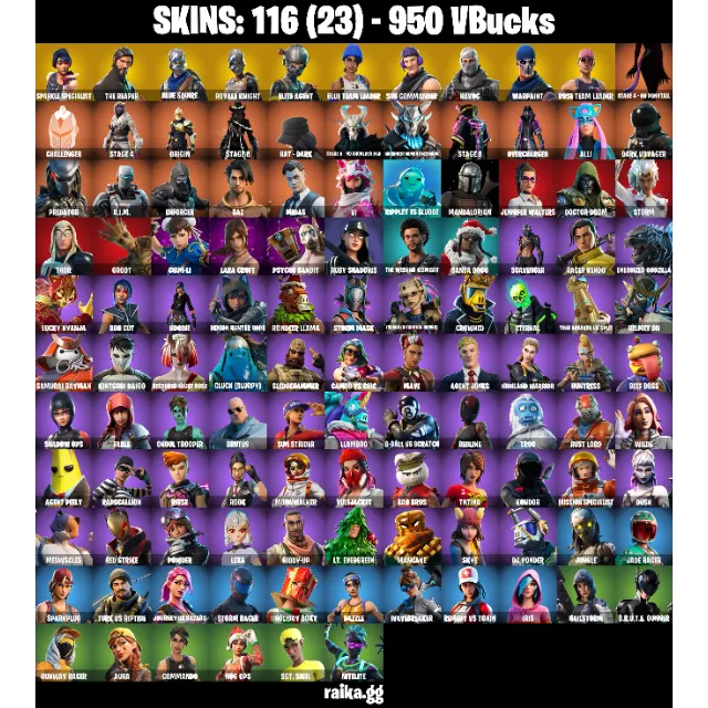 Fortnite Account — 116 Skins | OG STW | Sparkle Specialist + The Reaper ...