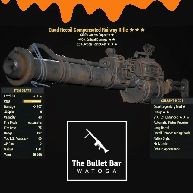 Q50c25 Railway ⭐ - Fallout 76 Game Items - Gameflip