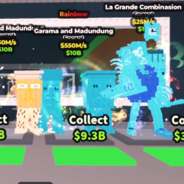 garama rainbow 550m/s - Steal a Brainrot Game Item - Gameflip