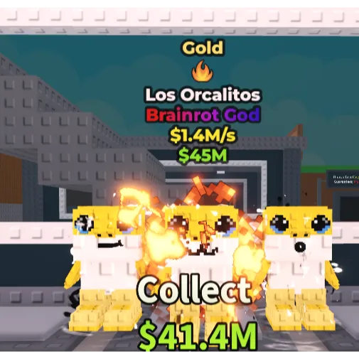 GOLD LOS ORCALITOS /W MUTATION | STEAL A BRAINROT - Steal a Brainrot ...
