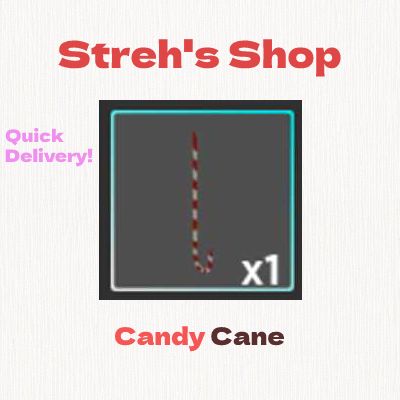 Limited | Candy Cane (CC) | GPO - Game Items - Gameflip