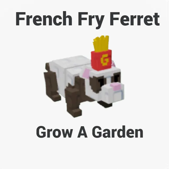 Grow A Garden French Fry Ferret - Game Item - Gameflip