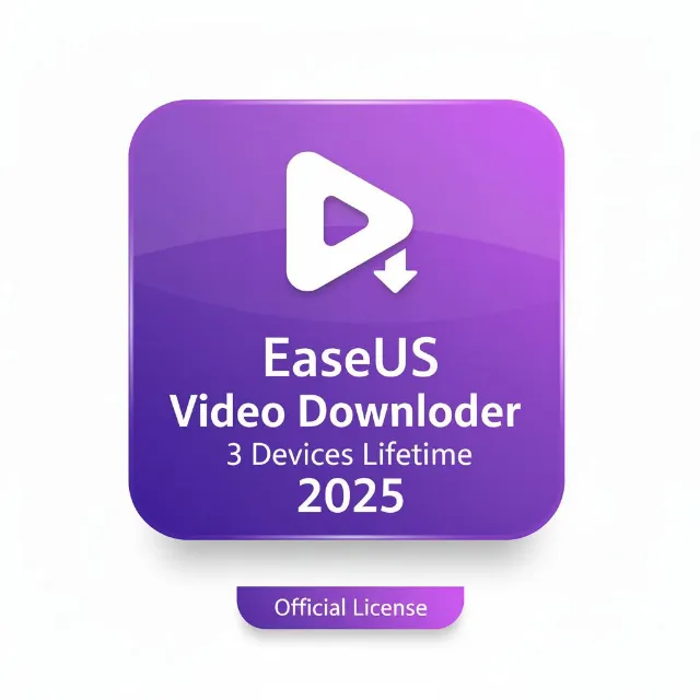 EaseUS Video Downloader 3 Devices Lifetime License Key 2025 - Other ...