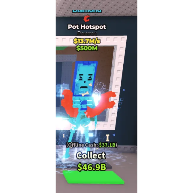Diamond Pot Hotspot - 13.7M/s - Secret Lucky - Crab / Fast delivery ...