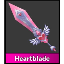 Heartblade - MM2 - Murder Mystery 2 Game Item - Gameflip