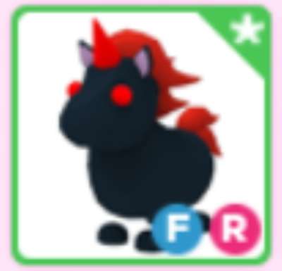 Adopt Me - Evil Unicorn - Game Items - Gameflip