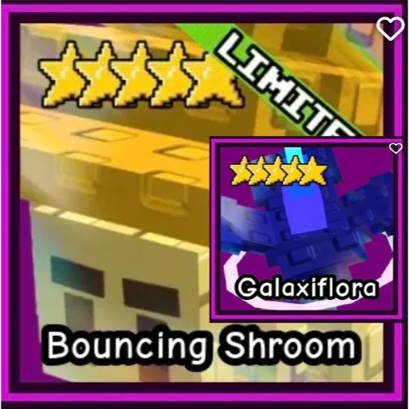 Bouncing Shroom + Galaxiflora - Garden Tower Defence - Garden Tower ...