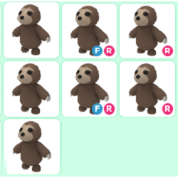 Pet | 7x Sloth Bundle - Game Items - Gameflip